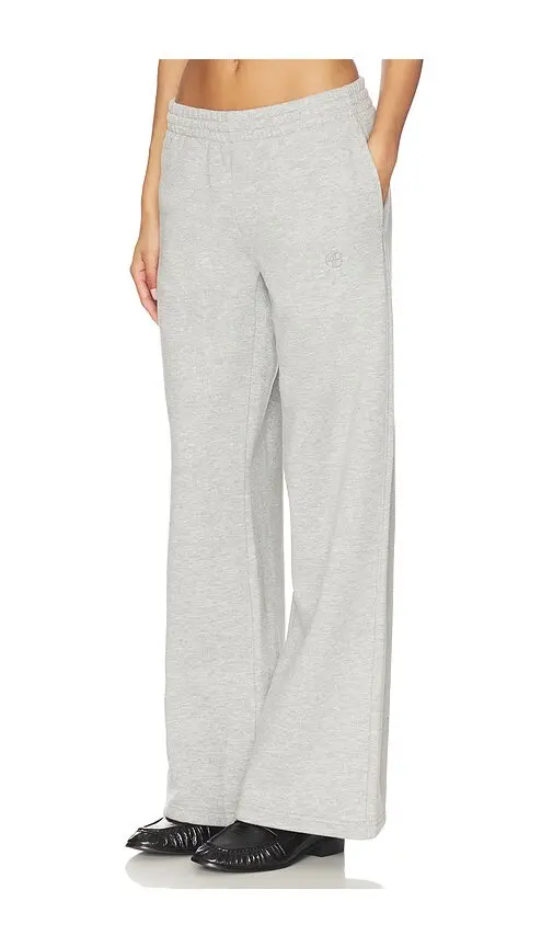 ANINE BING Kacey Sweatpant Monogram In . Also - Grey