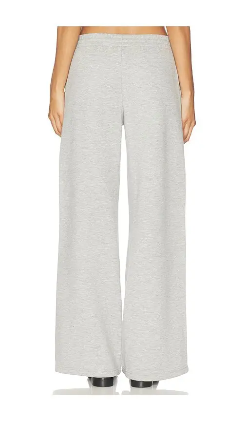 ANINE BING Kacey Sweatpant Monogram In . Also - Grey
