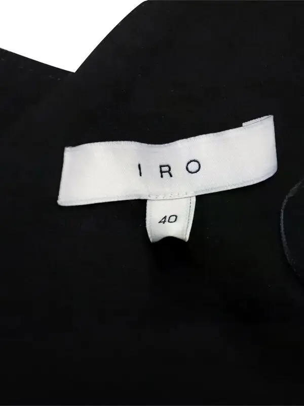 IRO PARIS Sleeveless Cut Out Mini Dress