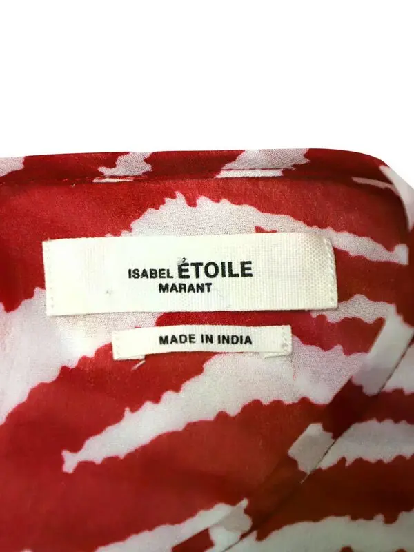 ISABEL MARANT VINTAGE Zebra Print Mini Dress