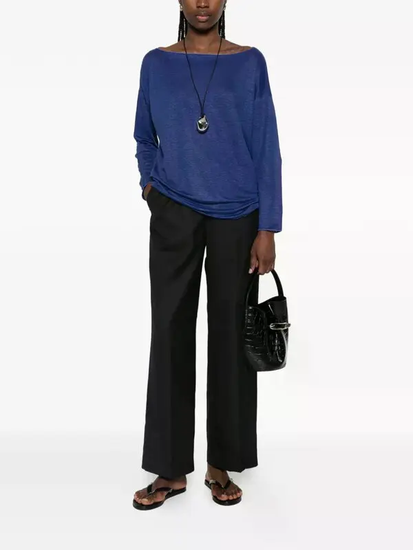 CRUCIANI Long-sleeve Fine Knit Top