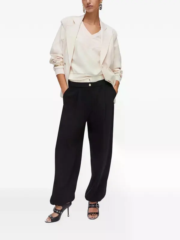 Liu Jo Padded Shoulder Double-breasted Waistcoat