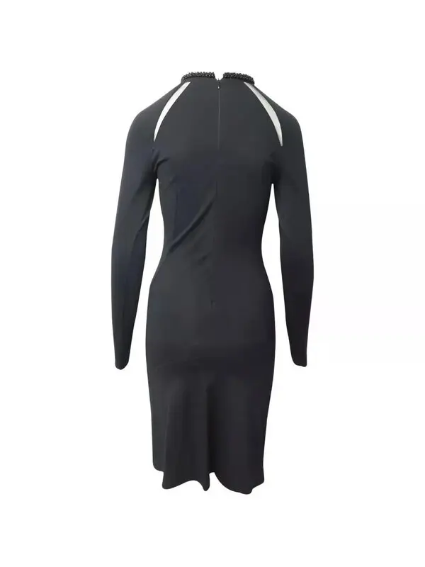Stella McCartney Embellished Collar Midi Dress