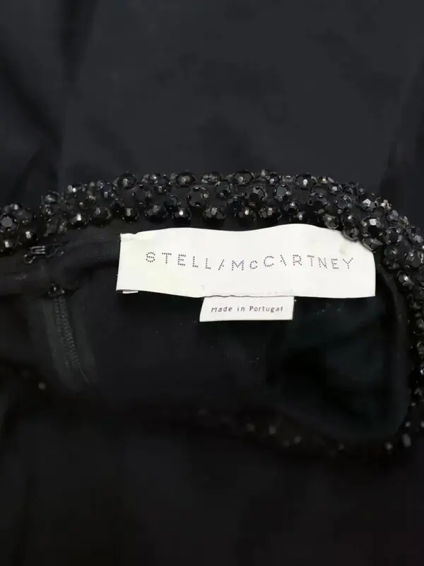 Stella McCartney Embellished Collar Midi Dress