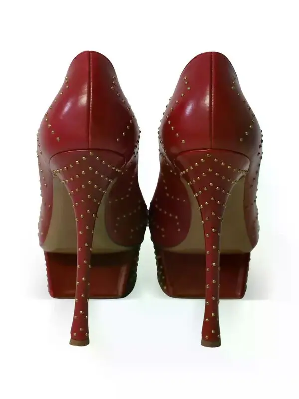 NICHOLAS KIRKWOOD Studded Platform Stiletto Heel Pumps