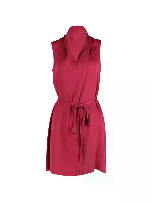 Theory Sleeveless Belted Mini Dress