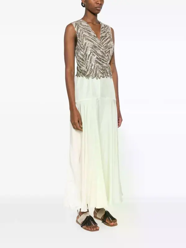 Brunello Cucinelli Sequin Chevron Knitwear