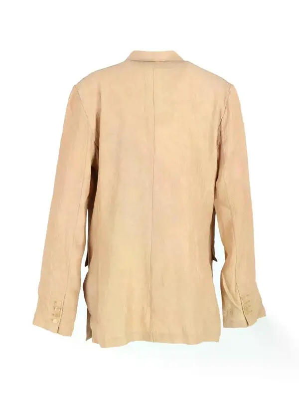 JOSEPH Jace Crinkled Single-breasted Blazer
