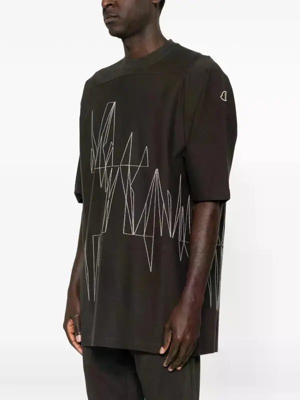 Moncler Jumbo Knit Graphic T-shirt