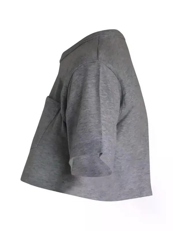 ALEXANDER WANG Cropped Cotton T-shirt