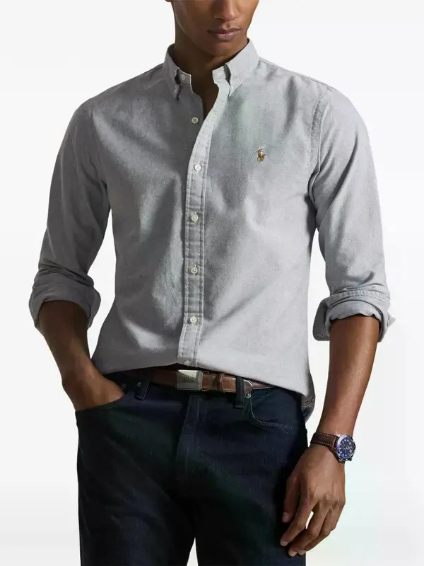Polo Ralph Lauren Slim-fit Oxford Shirt - Blue