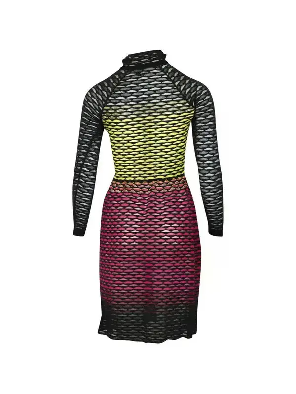 Missoni Perforated Knit Midi Dress