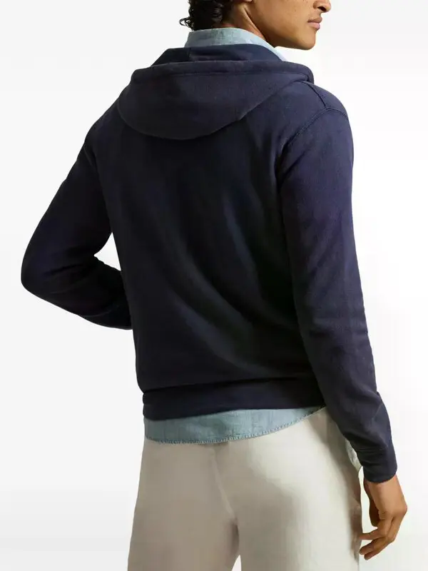 Polo Ralph Lauren Zip-up Hoodie - Blue