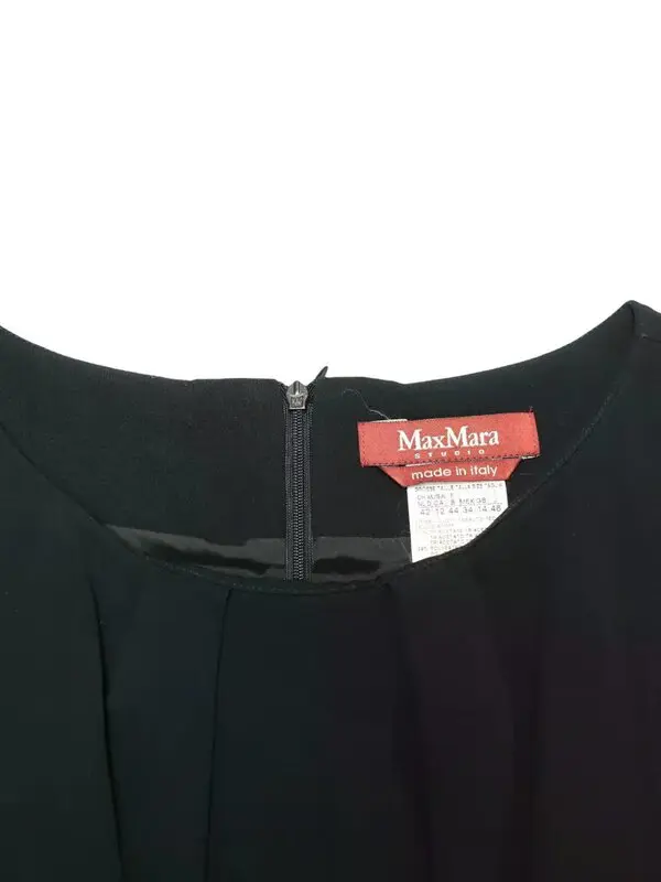 Max Mara Crewneck Short Sleeve Mini Dress