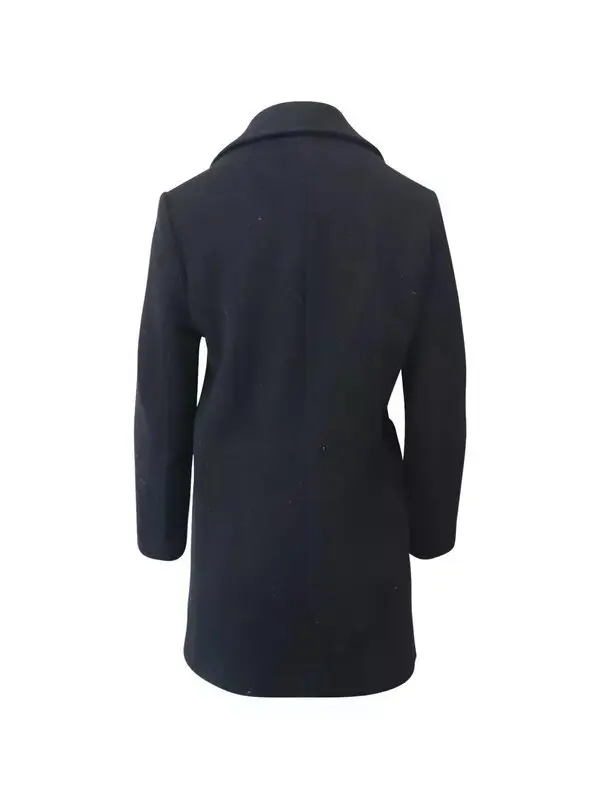 Sandro Double-breasted Peacoat