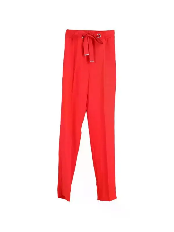 BOSS Drawstring Waist Trousers - Red