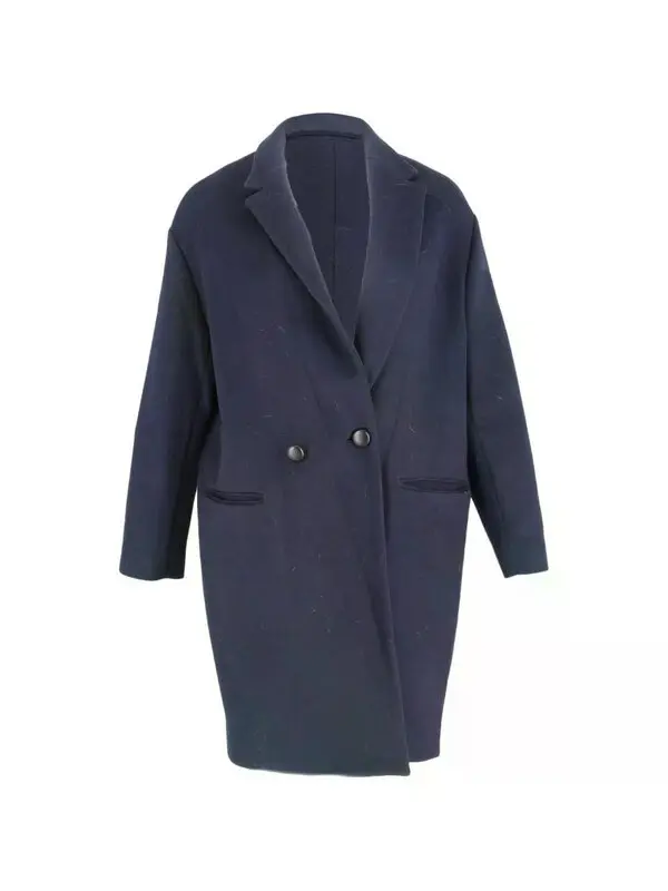 ISABEL MARANT VINTAGE Double-breasted Wool Coat