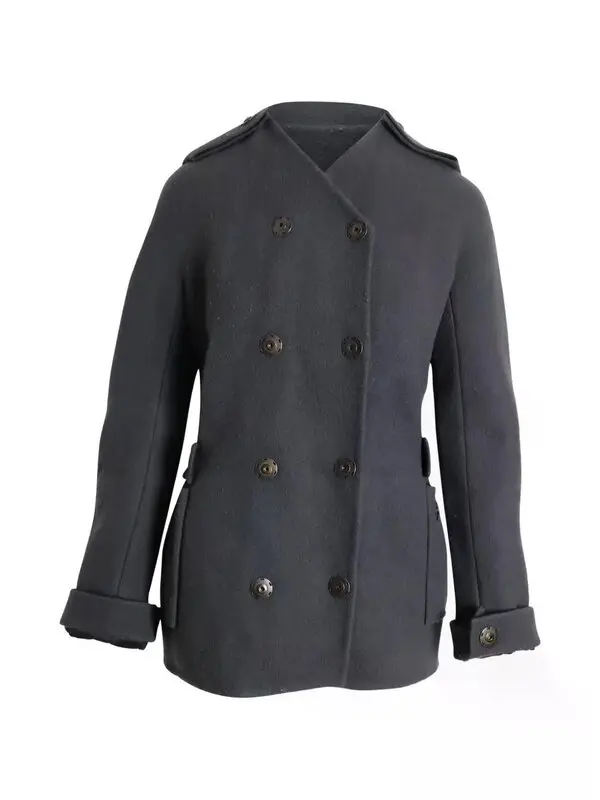 LANVIN Double-breasted Wool Coat