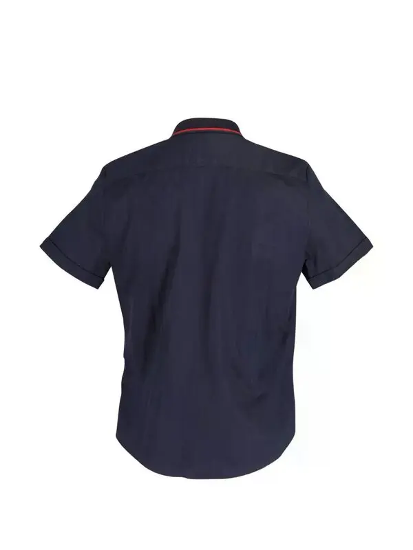 Gucci Collar-striped Buttoned Shirt