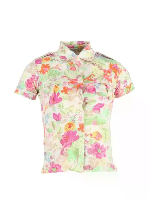 Etro Short Sleeve Floral Shirt