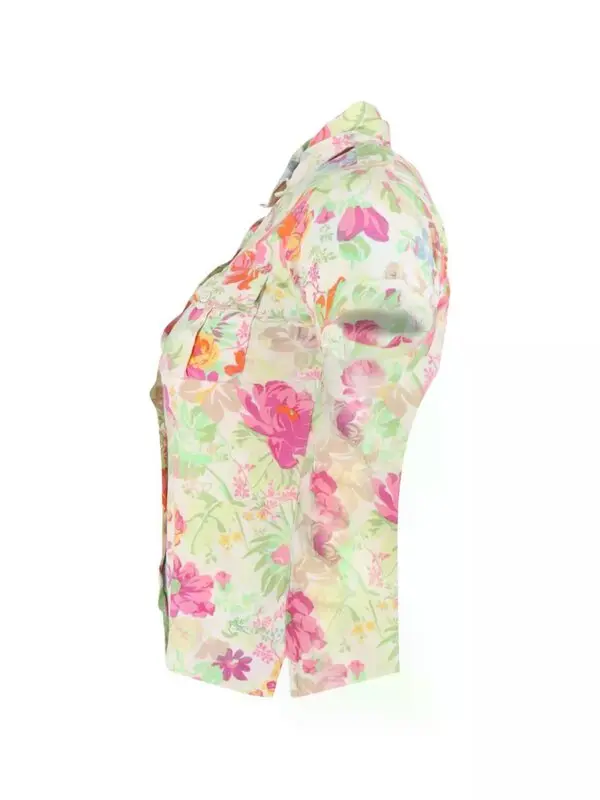Etro Short Sleeve Floral Shirt