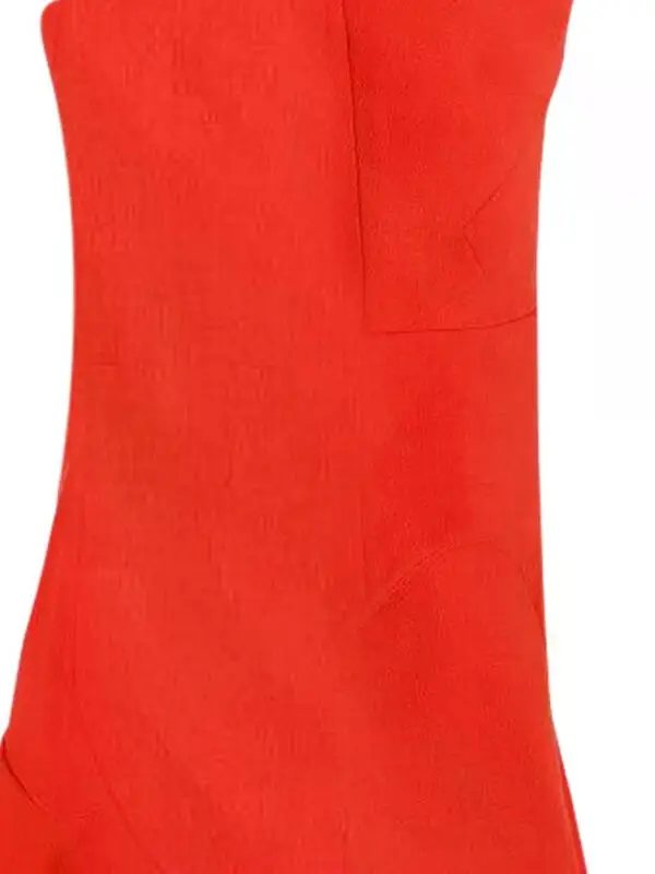 Roland Mouret One-strap Ruffled Mini Dress