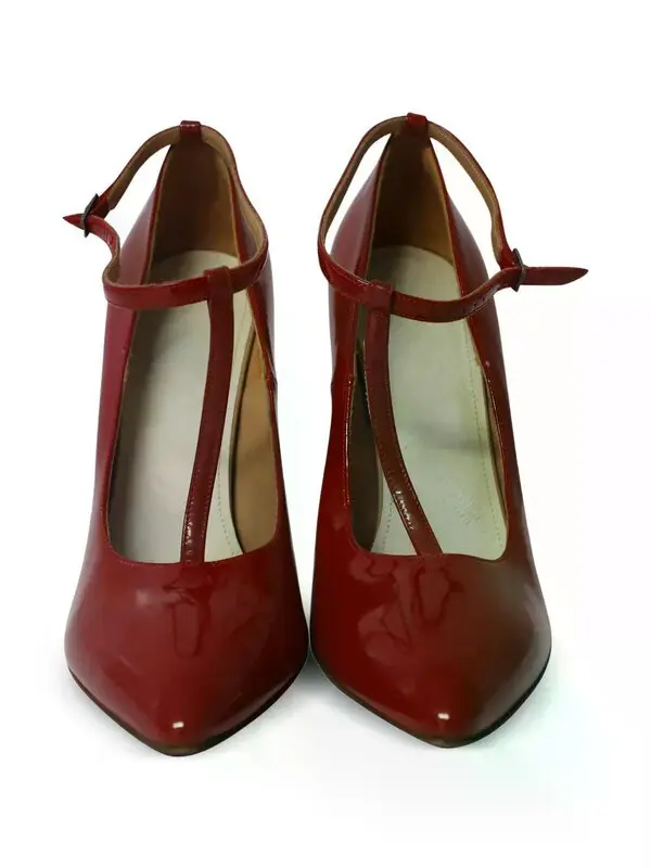 MAISON MARGIELA Patent Leather Point-toe Stiletto Pumps