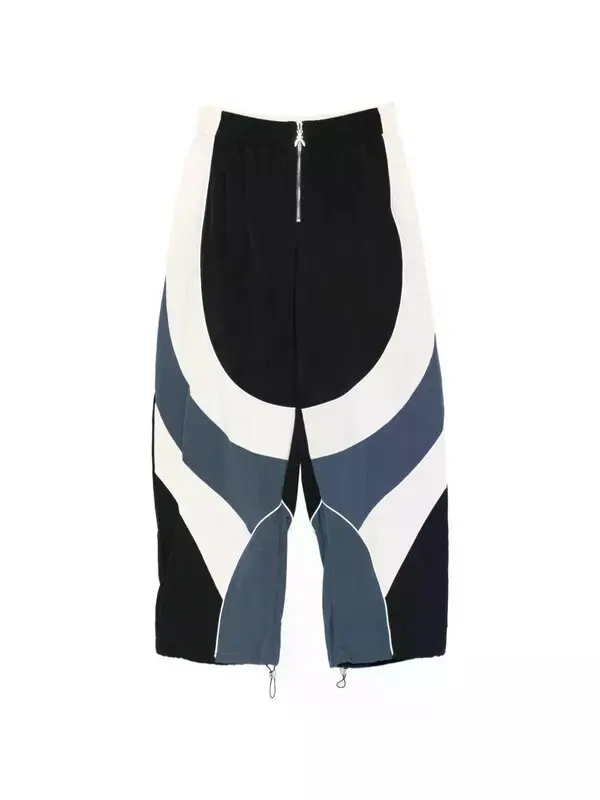 Patrizia Pepe Colourblock Track Pants - Black