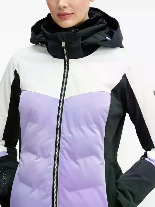 DESCENTE Colour-block Hooded Ski Jacket