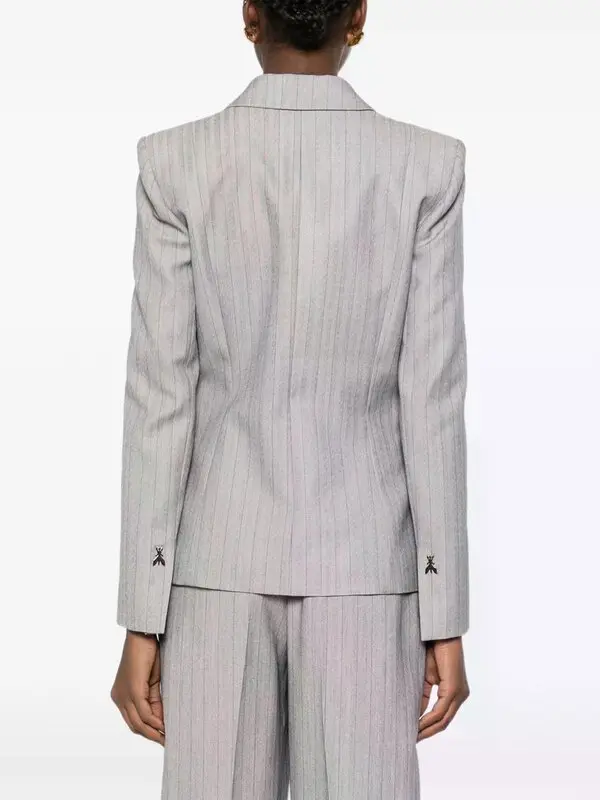 Patrizia Pepe Slim Pinstripe Blazer