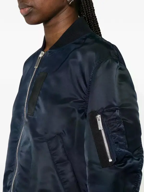 Sacai Zipped Bomber Jacket