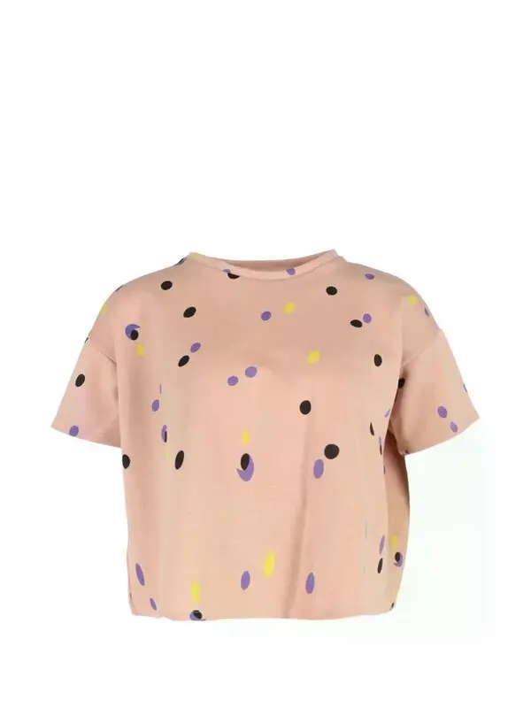Marni Polka-dot Crop T-shirt