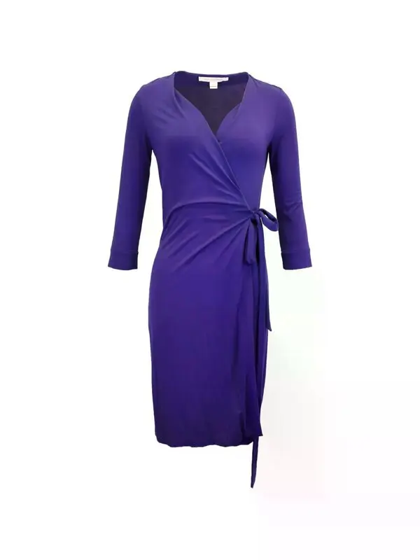 Diane Von Furstenberg Wrap Midi Dress - Blue