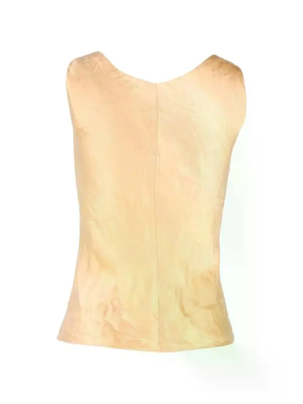 THE ROW Sleeveless Scoop Neck Top - Neutrals