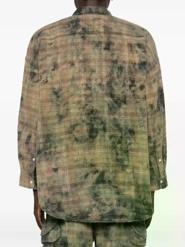 R13 Plaid Pocket Shirt