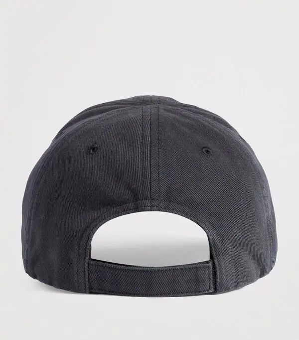 Balenciaga Cotton Masking Tape Logo Cap