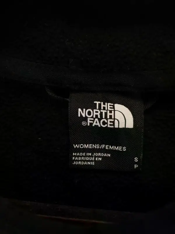 The North Face Cropped Hoodie With Zip Detail