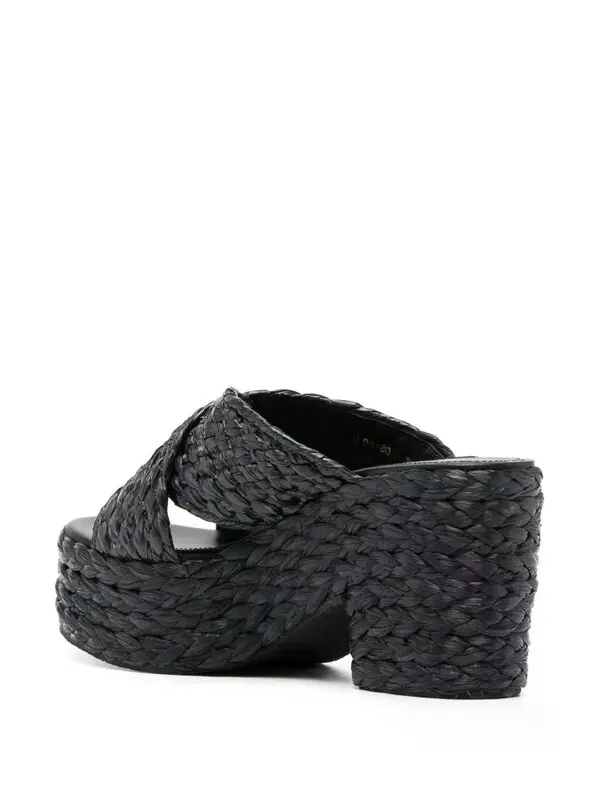 SERGIO ROSSI 85mm Platform Espadrilles