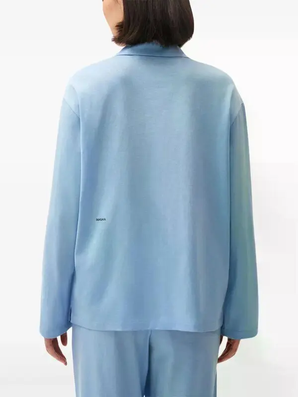 PANGAIA Lightweight Pyjama Shirt - Blue