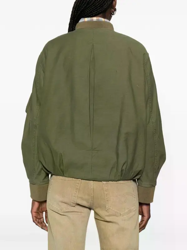 R13 Bubble Pocket Bomber Jacket
