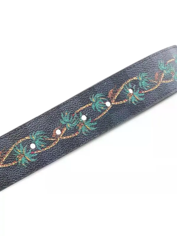 LOUIS VUITTON Damier Cobalt Jungle Belt