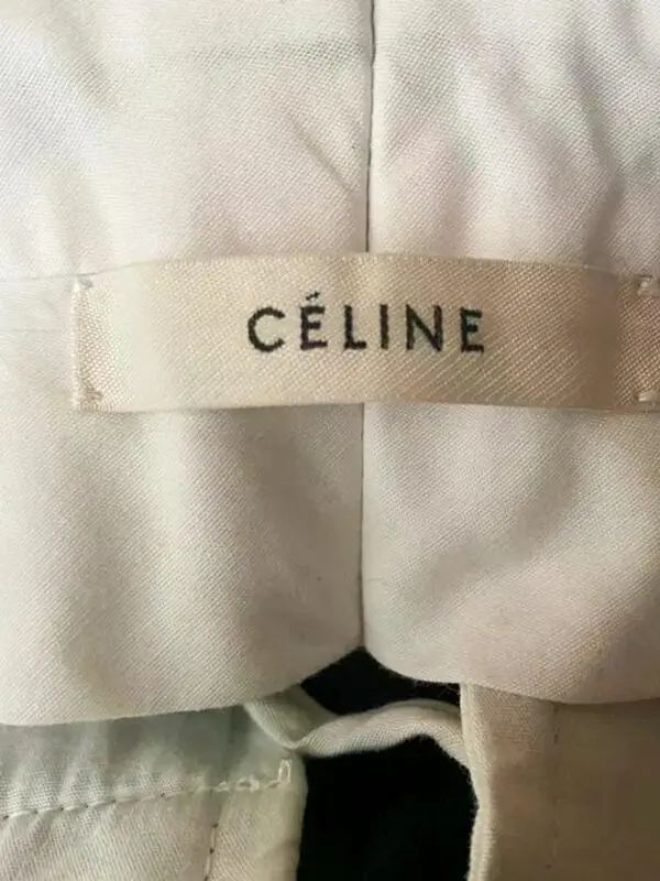 Celine Belt-loop Wool Trousers