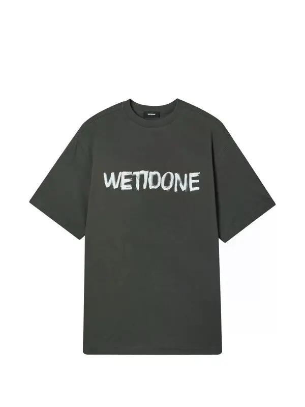 We11Done Printed Relaxed T-shirt - Grey