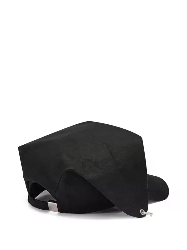 We11Done Cotton Baseball Cap - Black
