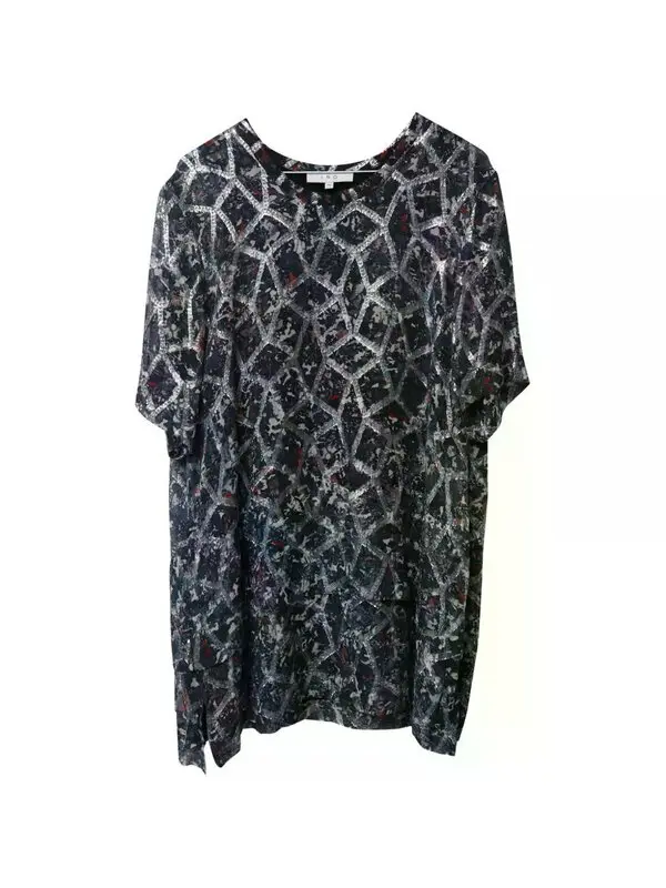 IRO PARIS Aliza Crew-neck Mini Dress