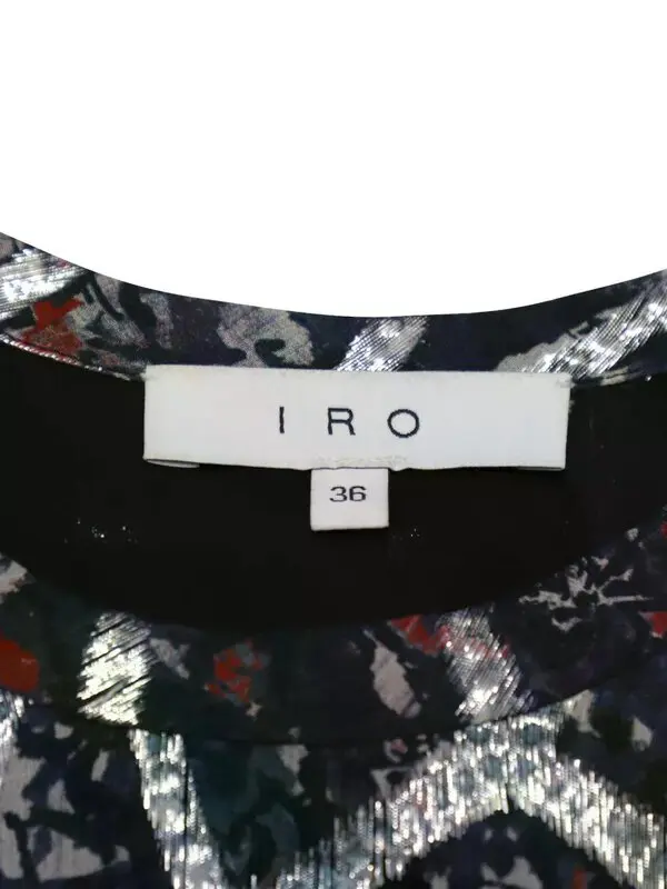 IRO PARIS Aliza Crew-neck Mini Dress