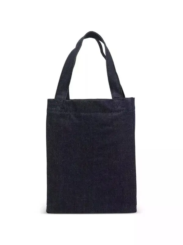 A.p.c. Small Ninon Tote Bag With Logo - Blue
