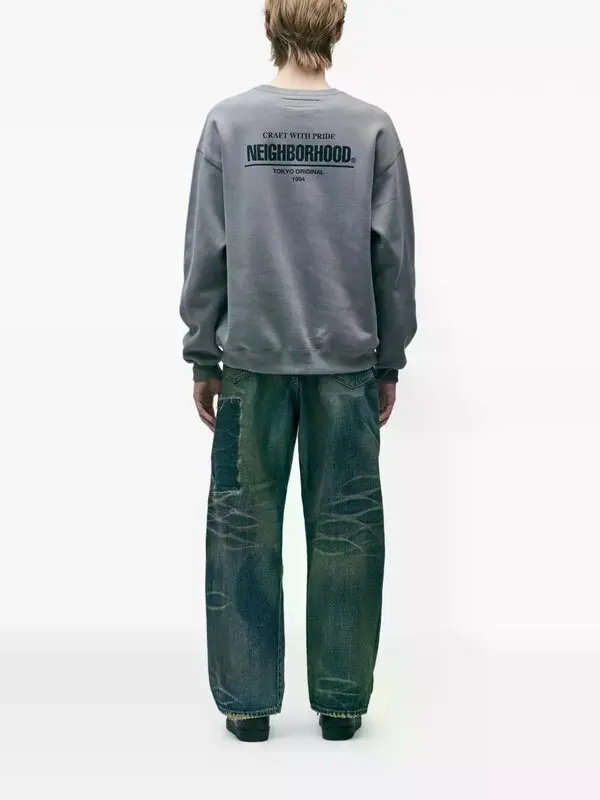 NEIGHBORHOOD Patchwork Cotton Jeans