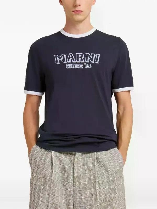 Marni Crew-neck Printed T-shirt