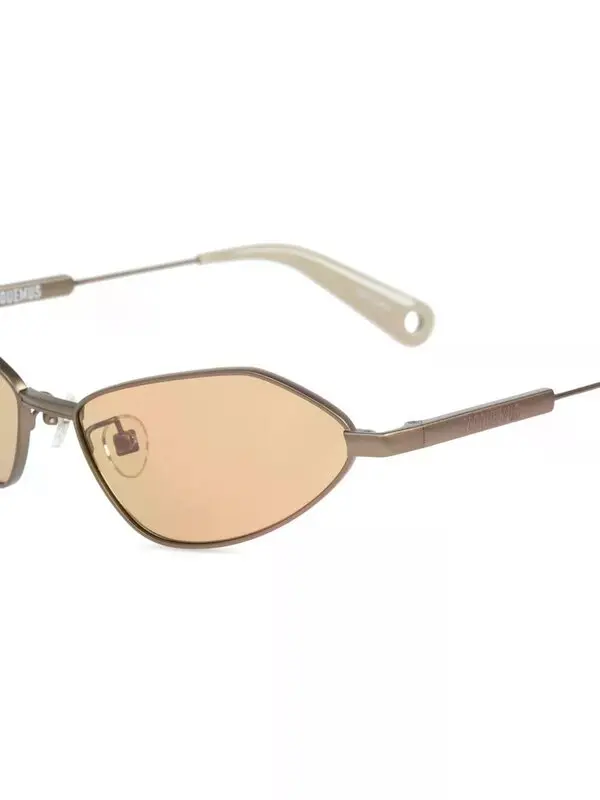 Jacquemus Octagon Frame Sunglasses - Silver